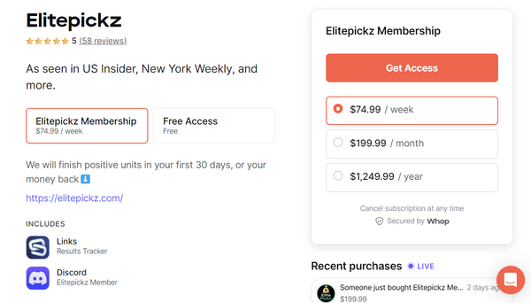 ElitePickz review