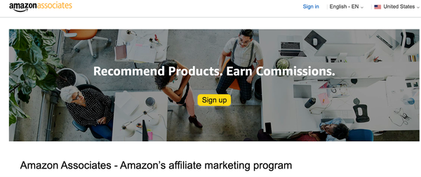 How to become an Amazon affiliate and earn money online