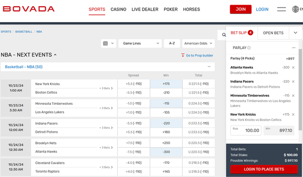 A comprehensive guide to parlay betting on all major sports