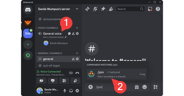 How to Record Discord Audio Calls With Craig Bot