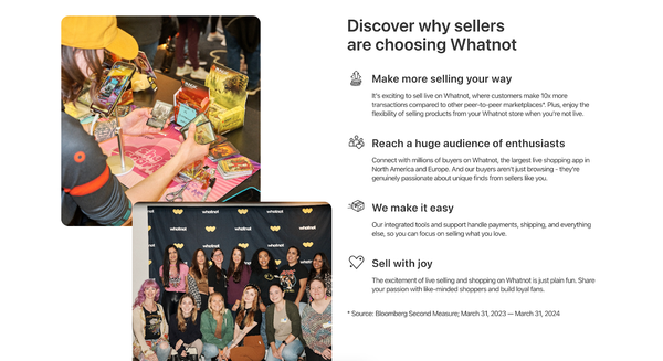 What is Whatnot, and how can you sell on it?