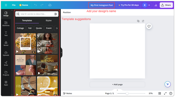 A Beginners Guide to Creating With Canva, From Using Templates to ...