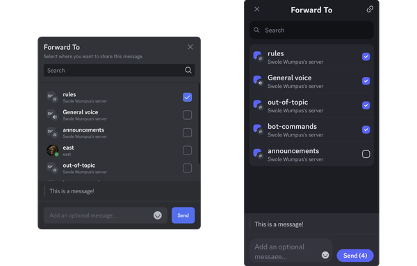 Discord message forwarding: The newest Discord feature explained