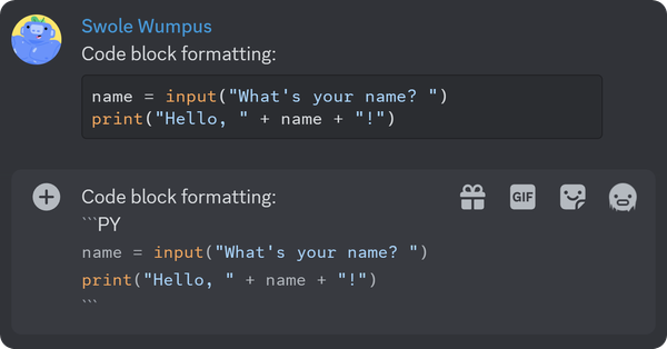 How to Type Messages in Discord Servers