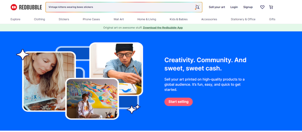 What is Redbubble? How you can sell products without manufacturing them