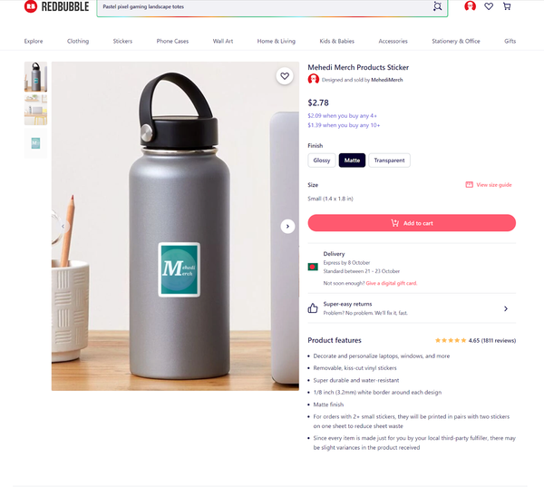 What is Redbubble? How you can sell products without manufacturing them