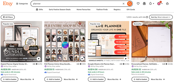 How to create and sell a digital planner (expert insights)
