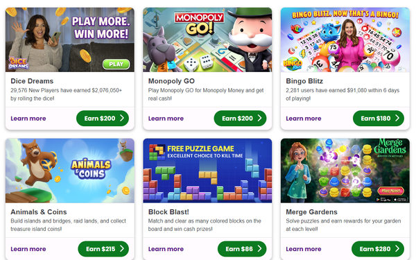 The 20 best apps that pay you to play games