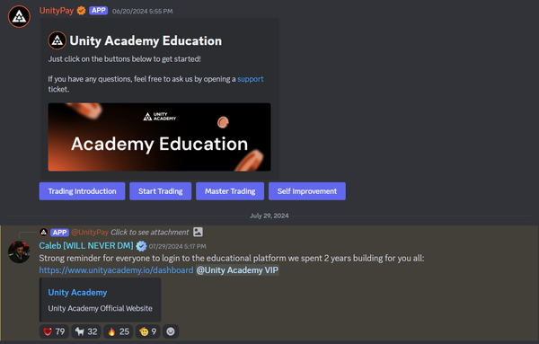 Unity academy review