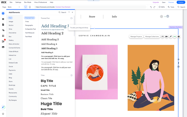 Wix review and tutorial: A website builder for beginners