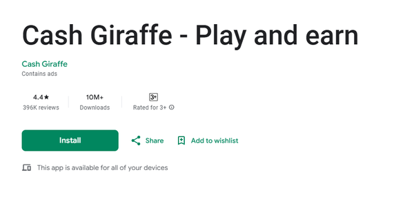 Cash Giraffe review: Can you turn your gaming into cash?
