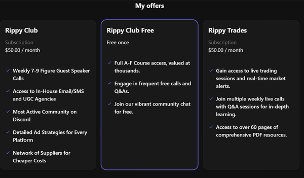 Rippy Club review: What you can learn from this dropshipping group