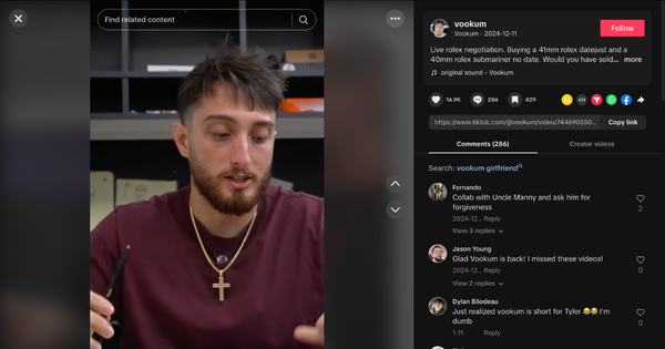 Meet Tyler, a.k.a Vookum: The 24-year-old watch-flipping prodigy