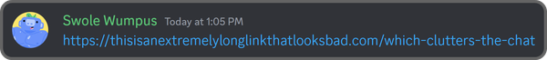How to make hyperlinks in Discord