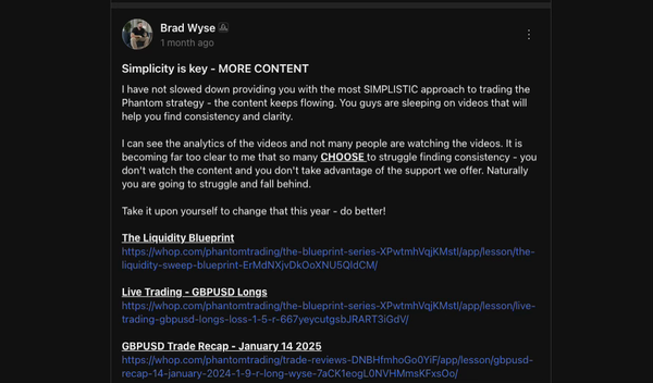 Phantom Trading review: An advanced trading group full of expert coaches