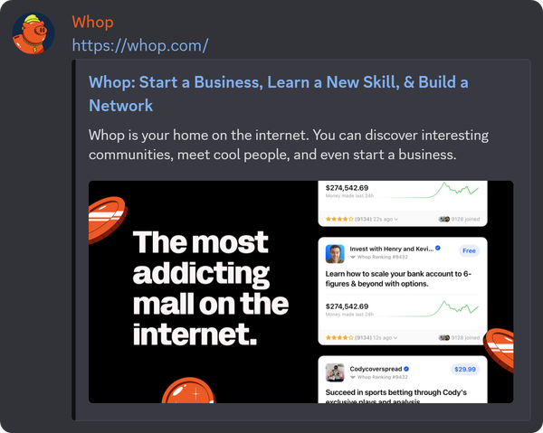How to make hyperlinks in Discord