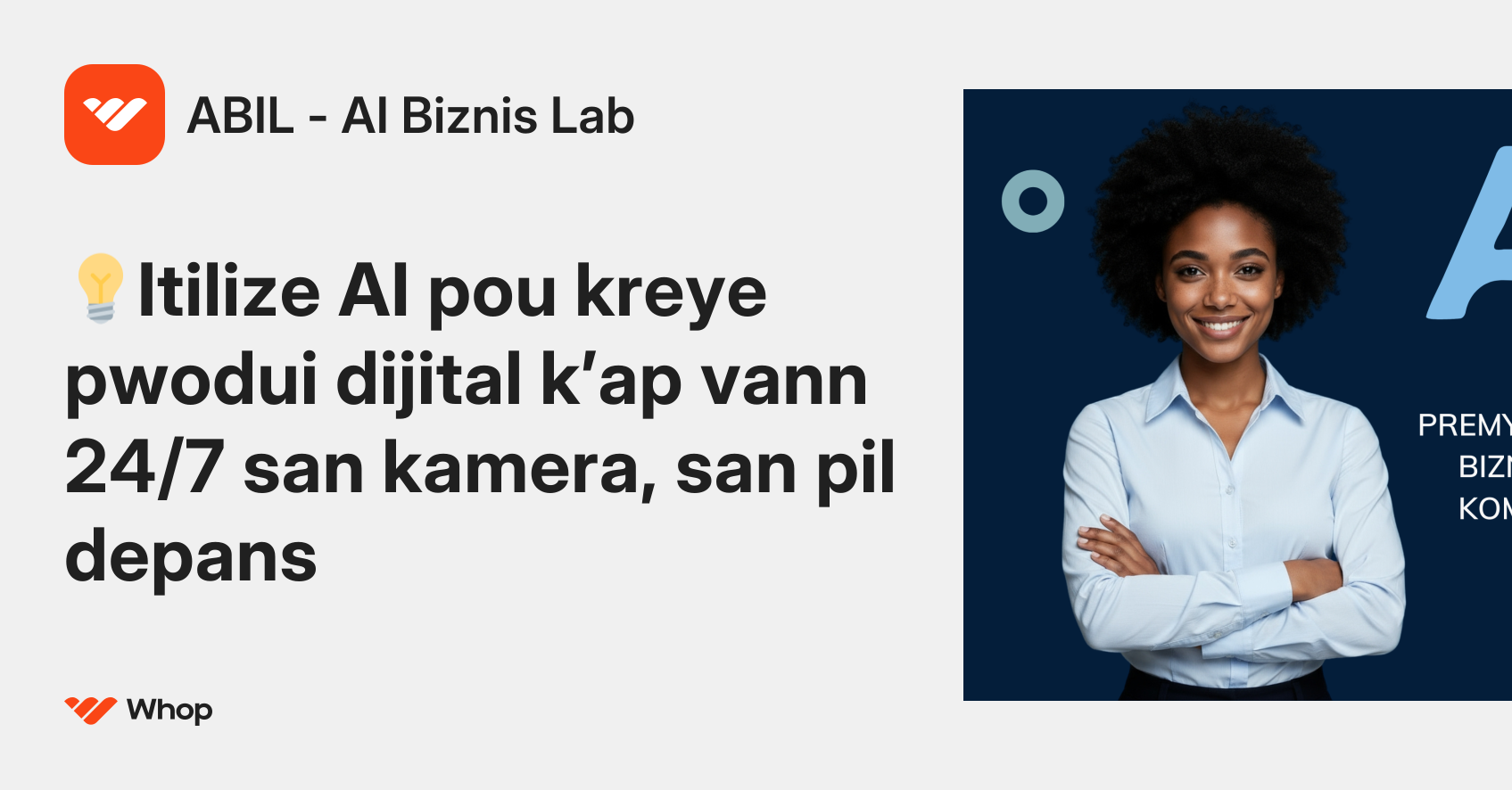 ABIL - AI Biznis Lab | Whop