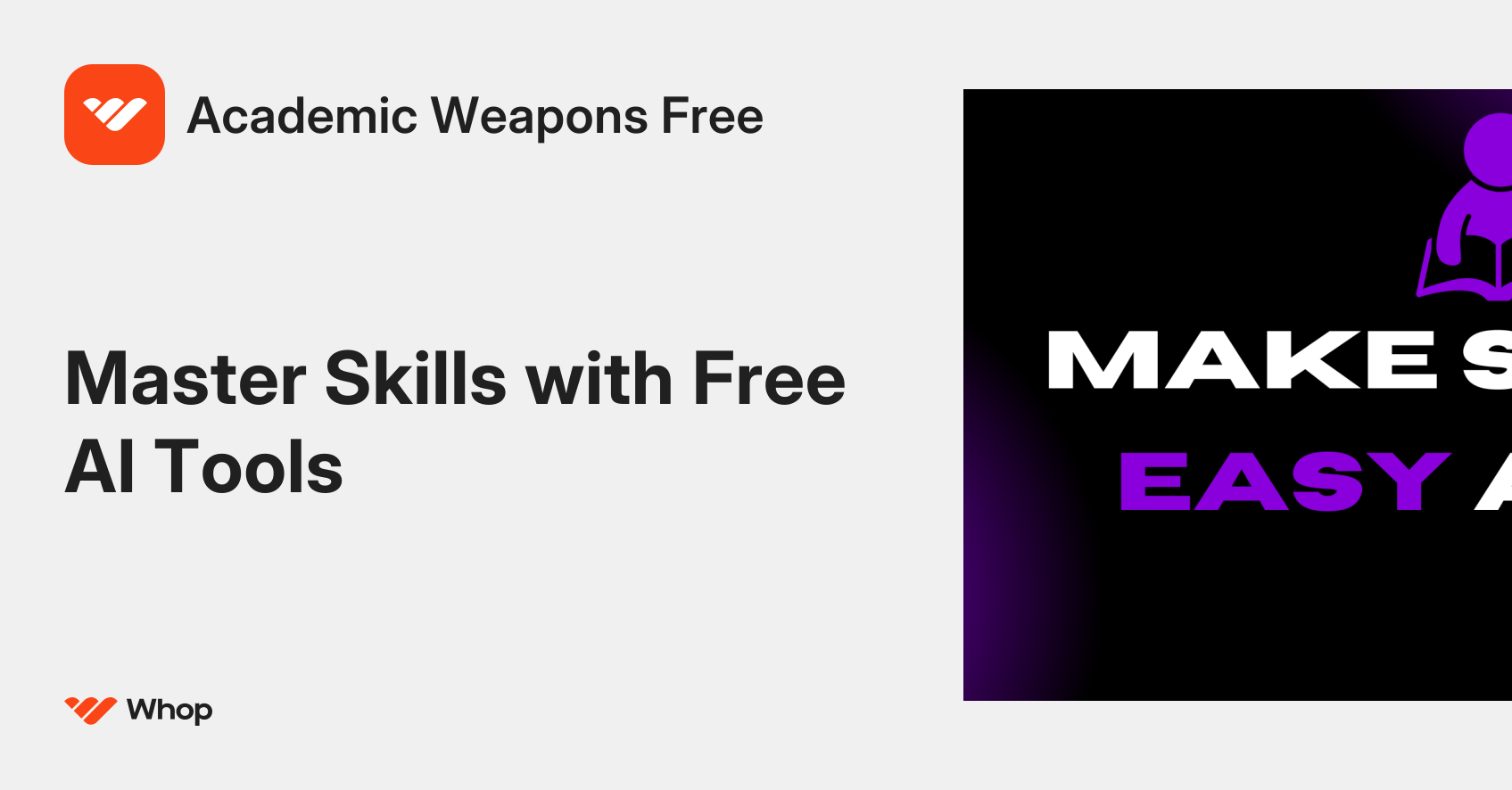 Academic Weapons Free | Whop