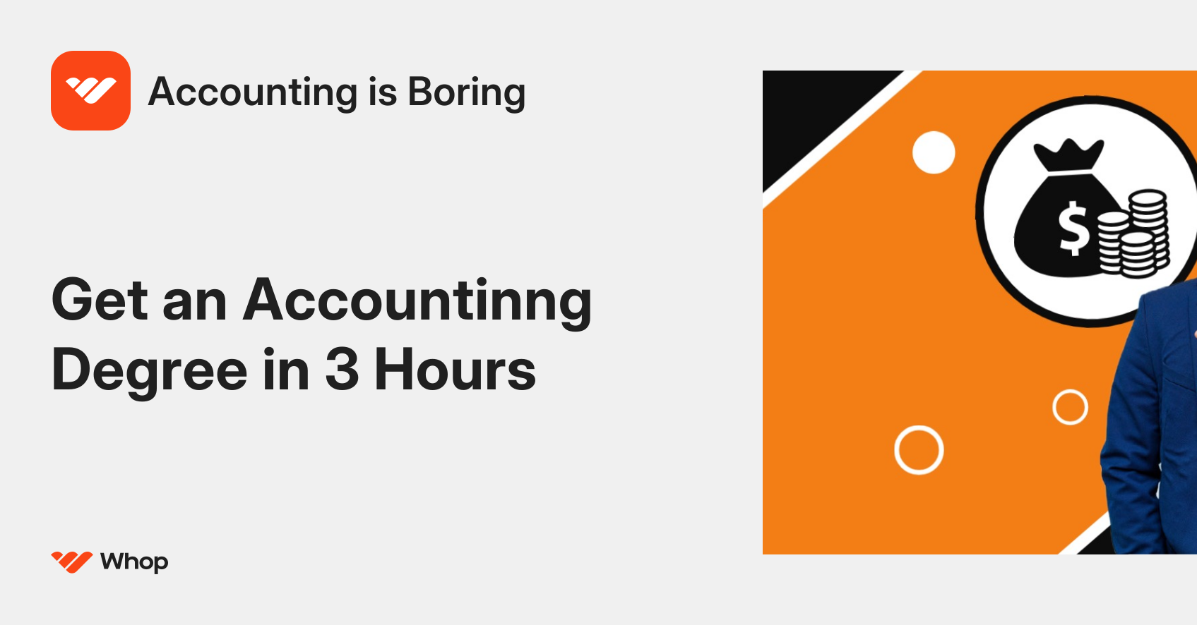 Accounting is Boring | Whop