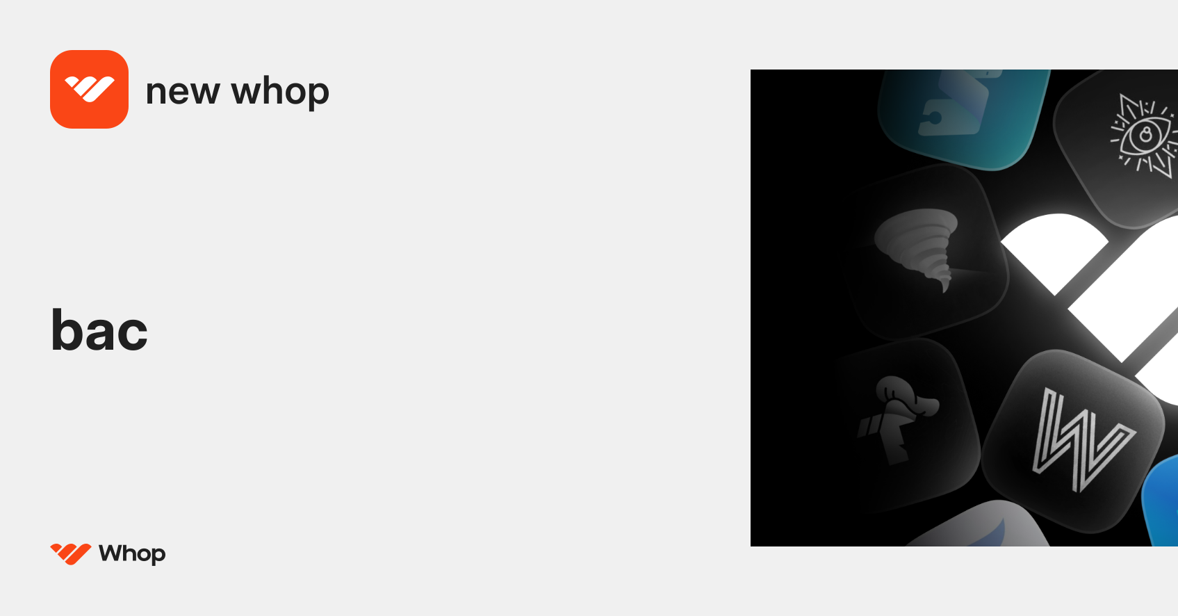 new whop | Whop