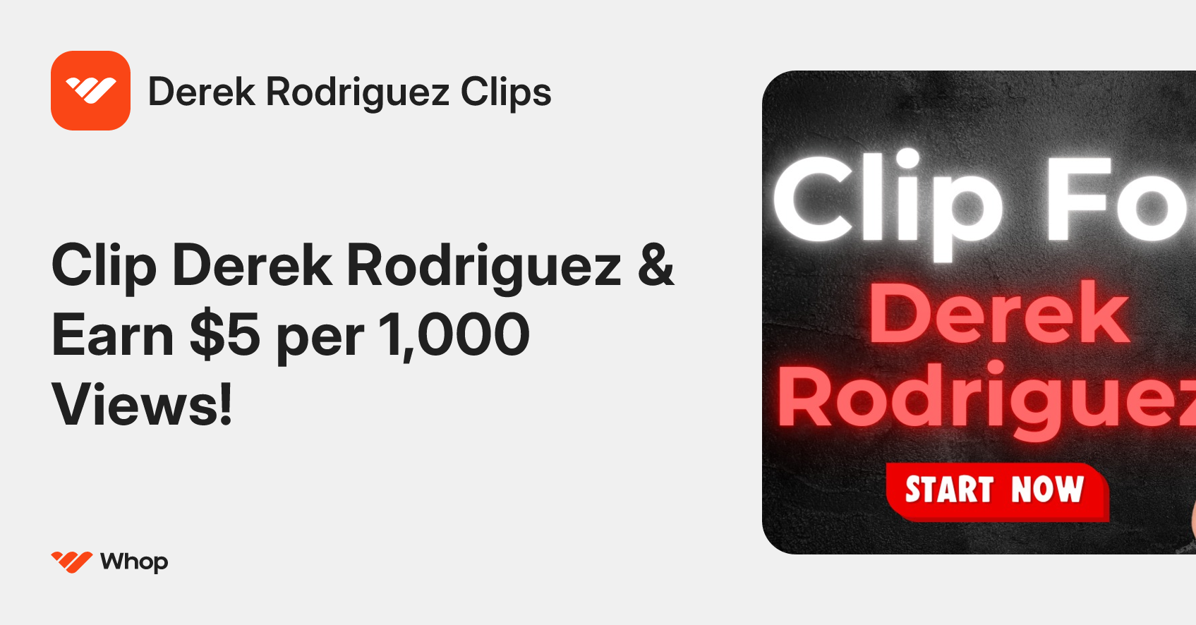 Derek Rodriguez Clips Whop