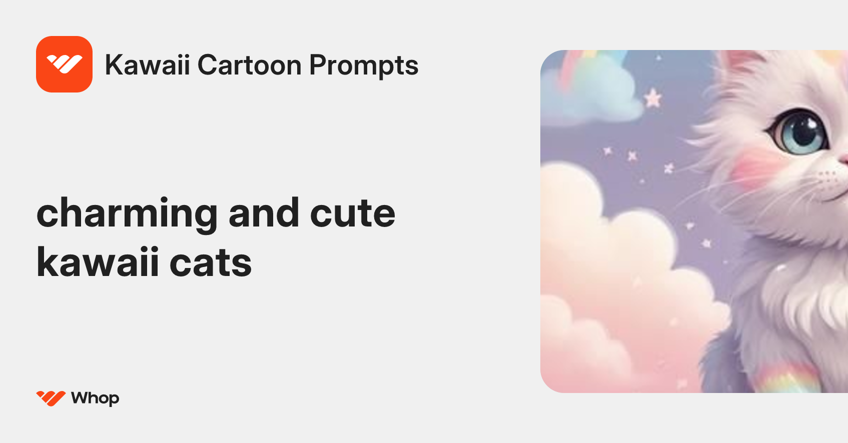 Kawaii Cartoon Prompts | Whop