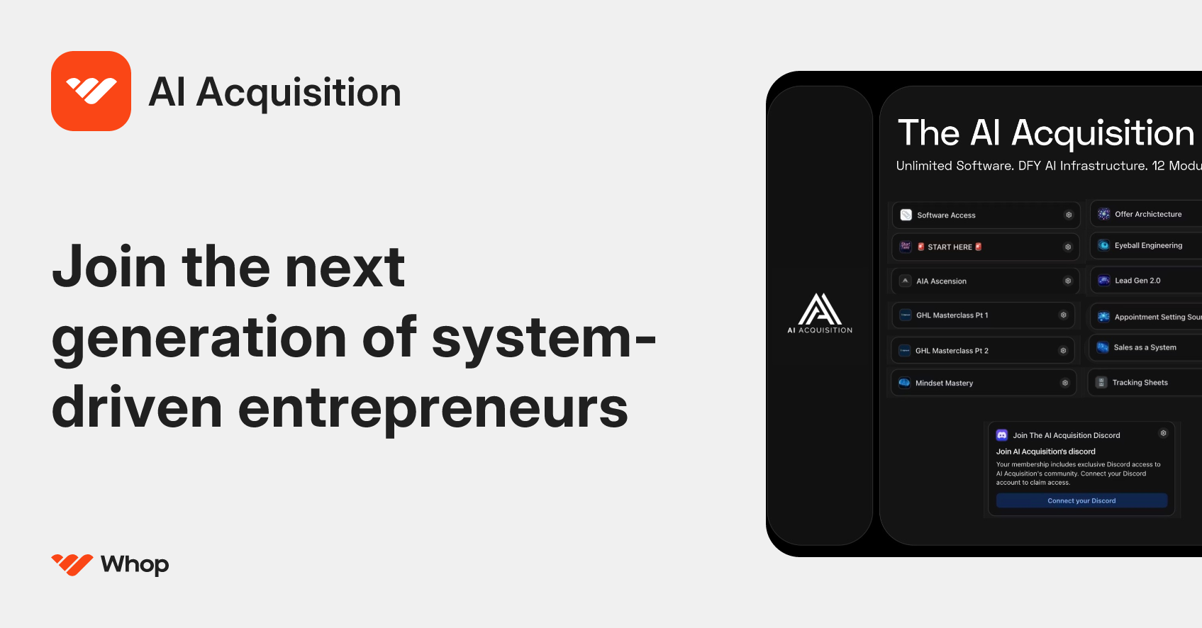 AI Acquisition | Whop