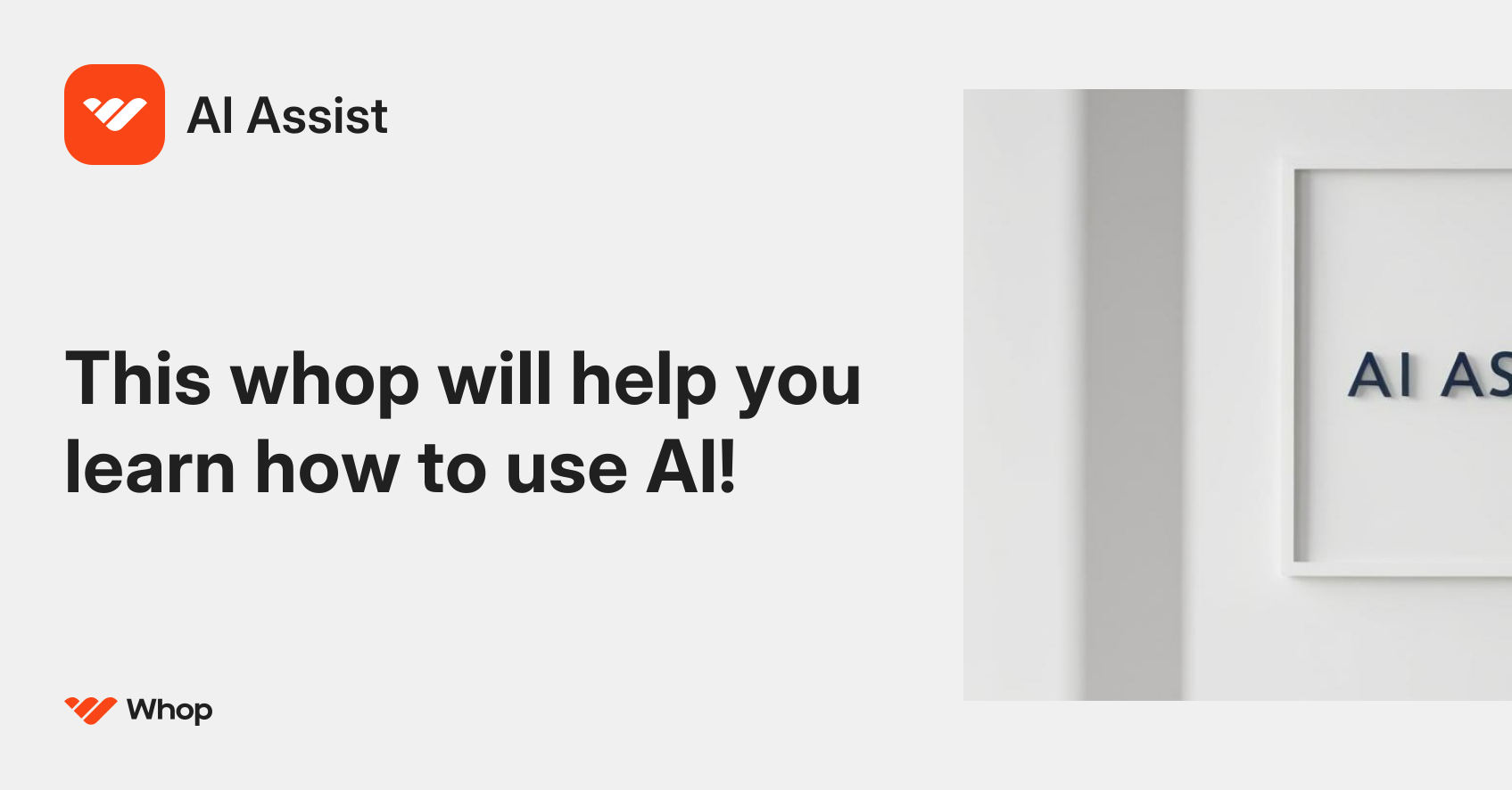 AI Assist | Whop