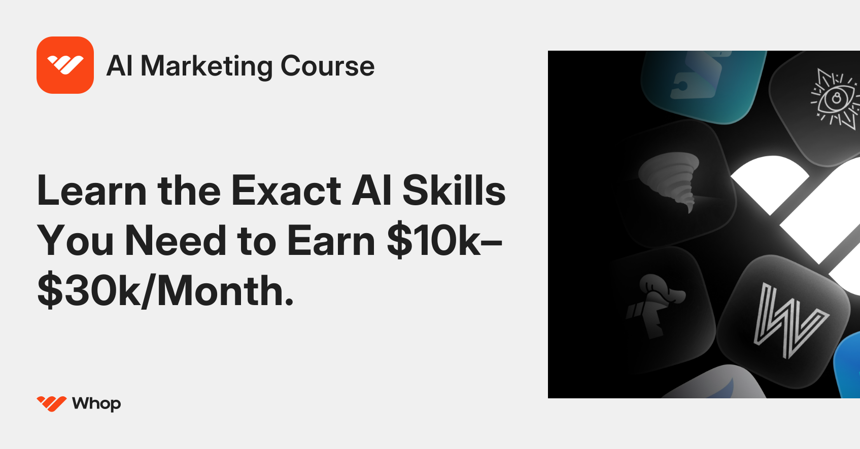 AI Marketing Course | Whop