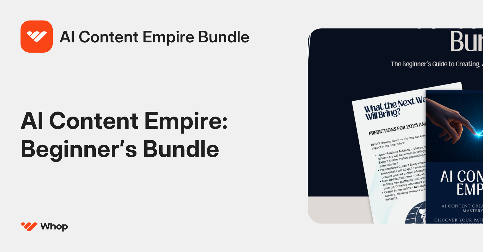AI Content Empire Bundle | Whop