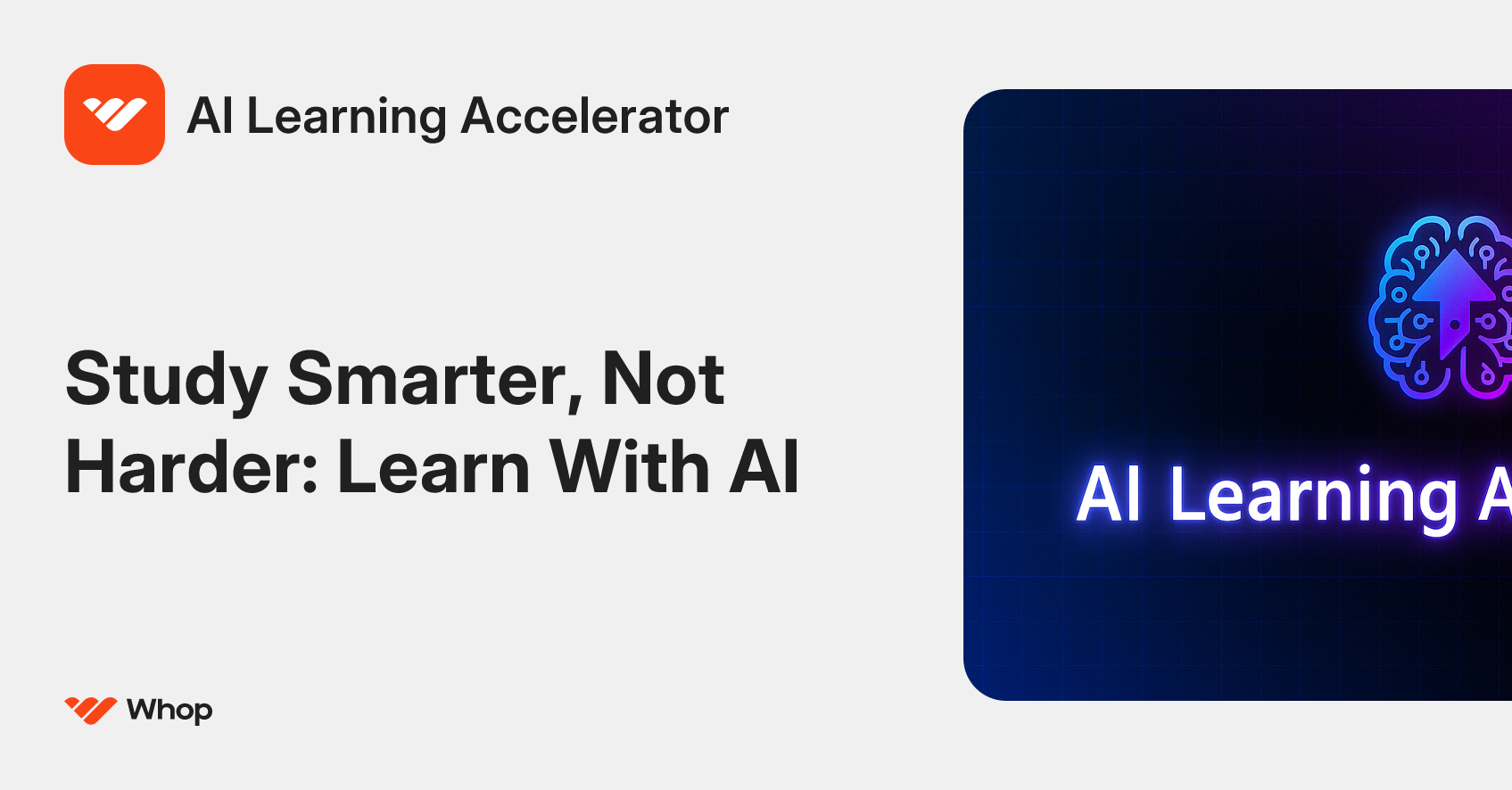 AI Learning Accelerator | Whop
