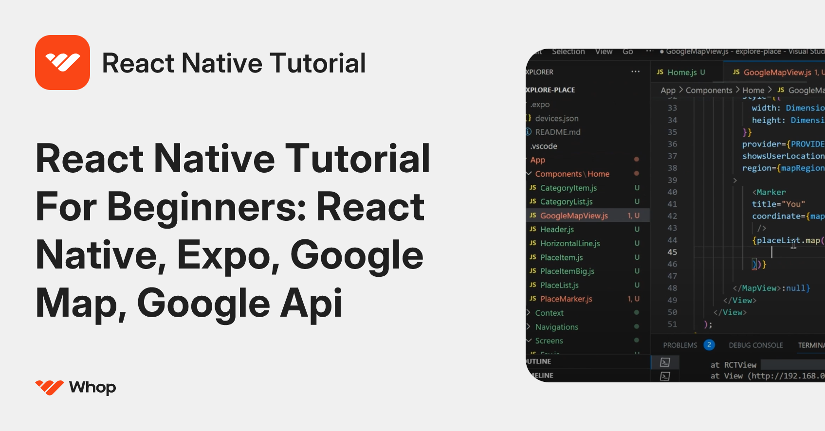 React Native Tutorial | Whop