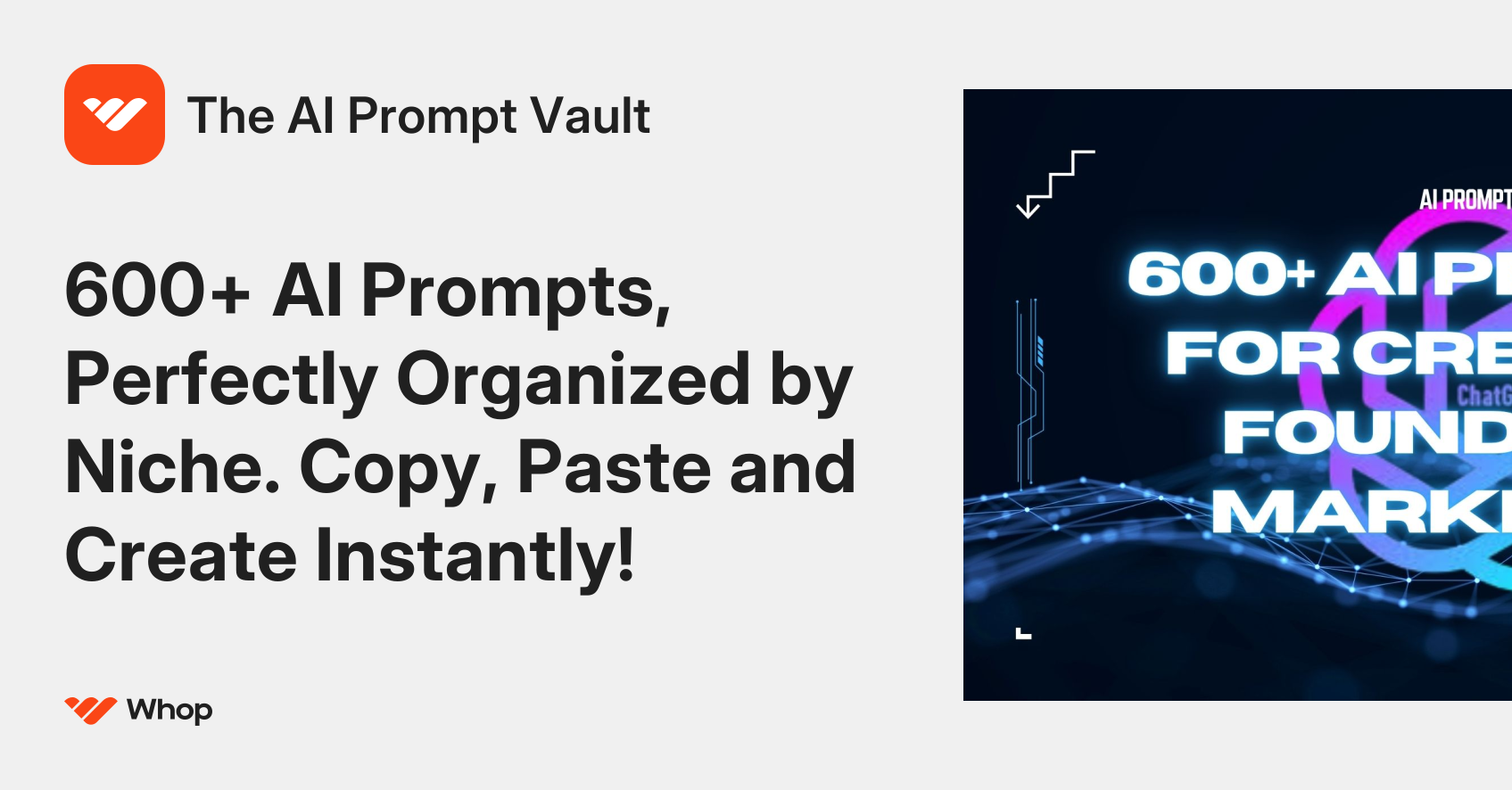 The AI Prompt Vault | Whop