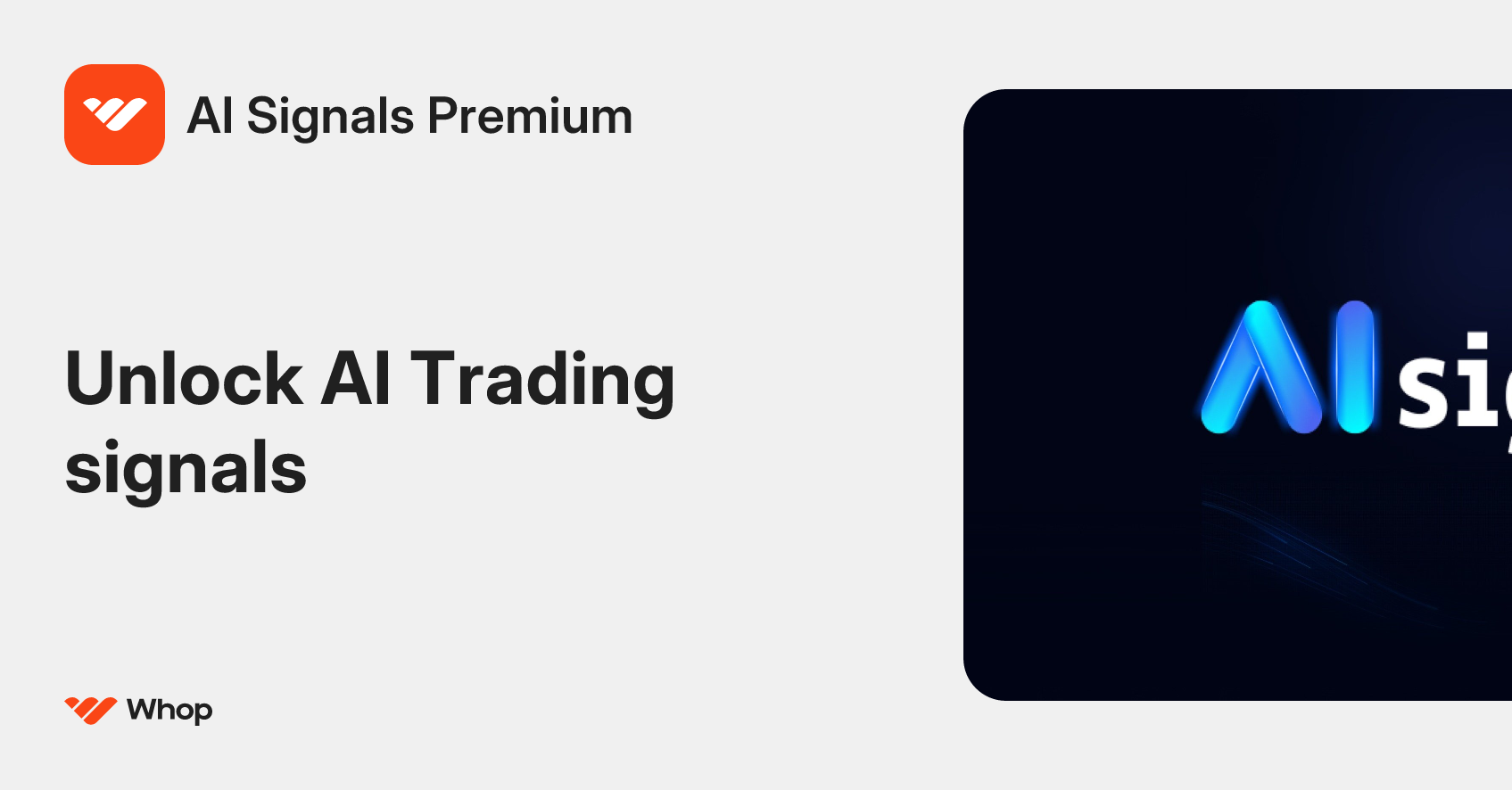 AI Signals Premium | Whop