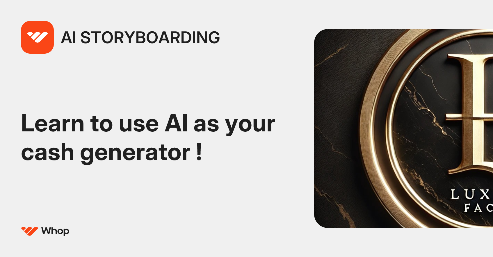 AI STORYBOARDING | Whop