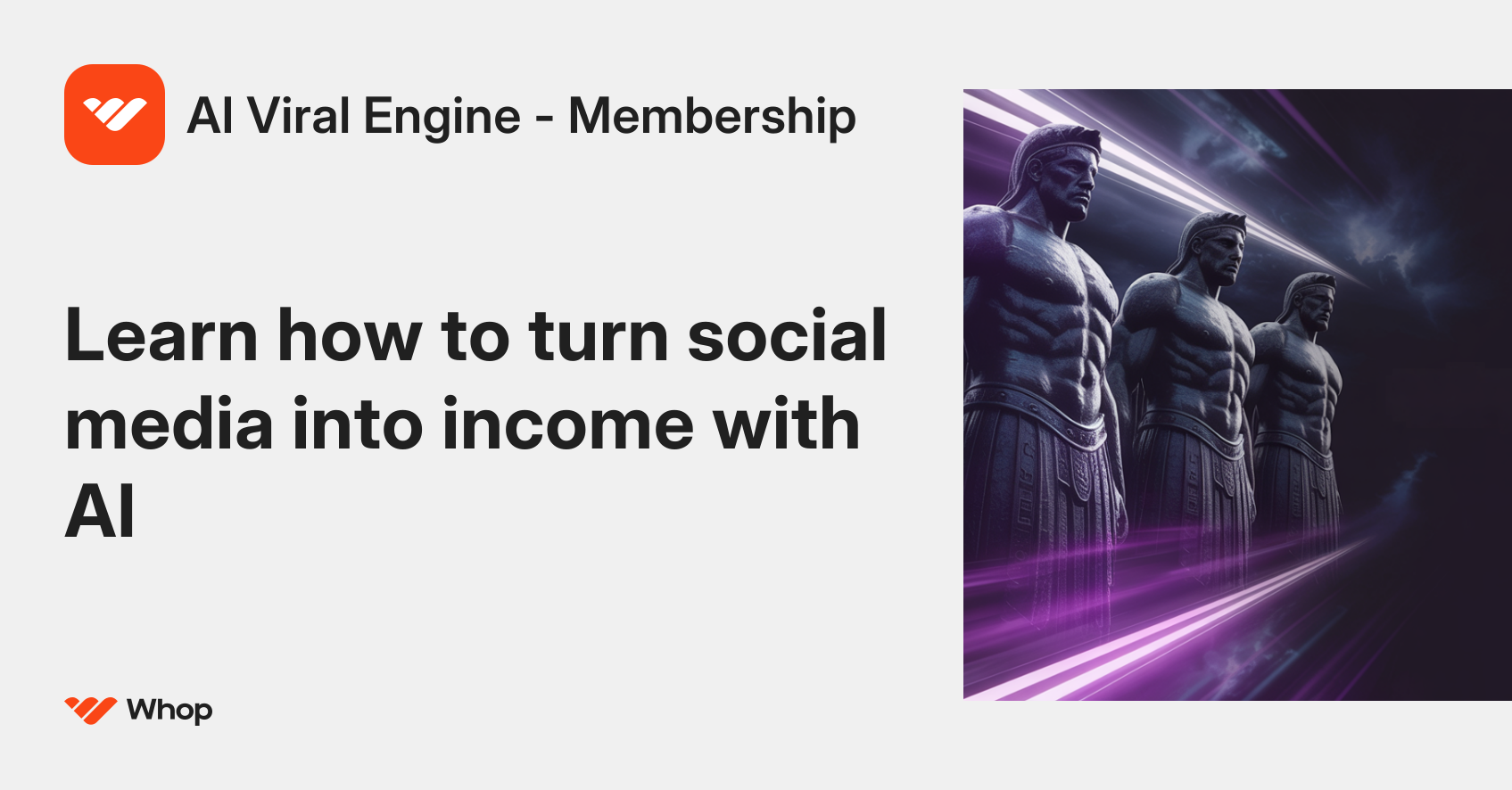 AI Viral Engine - Membership | Whop