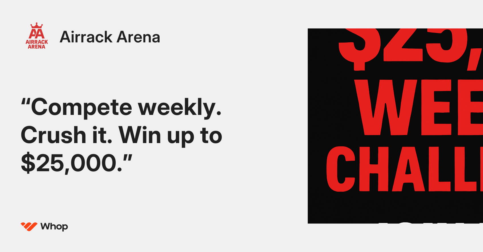 Airrack Arena | Whop