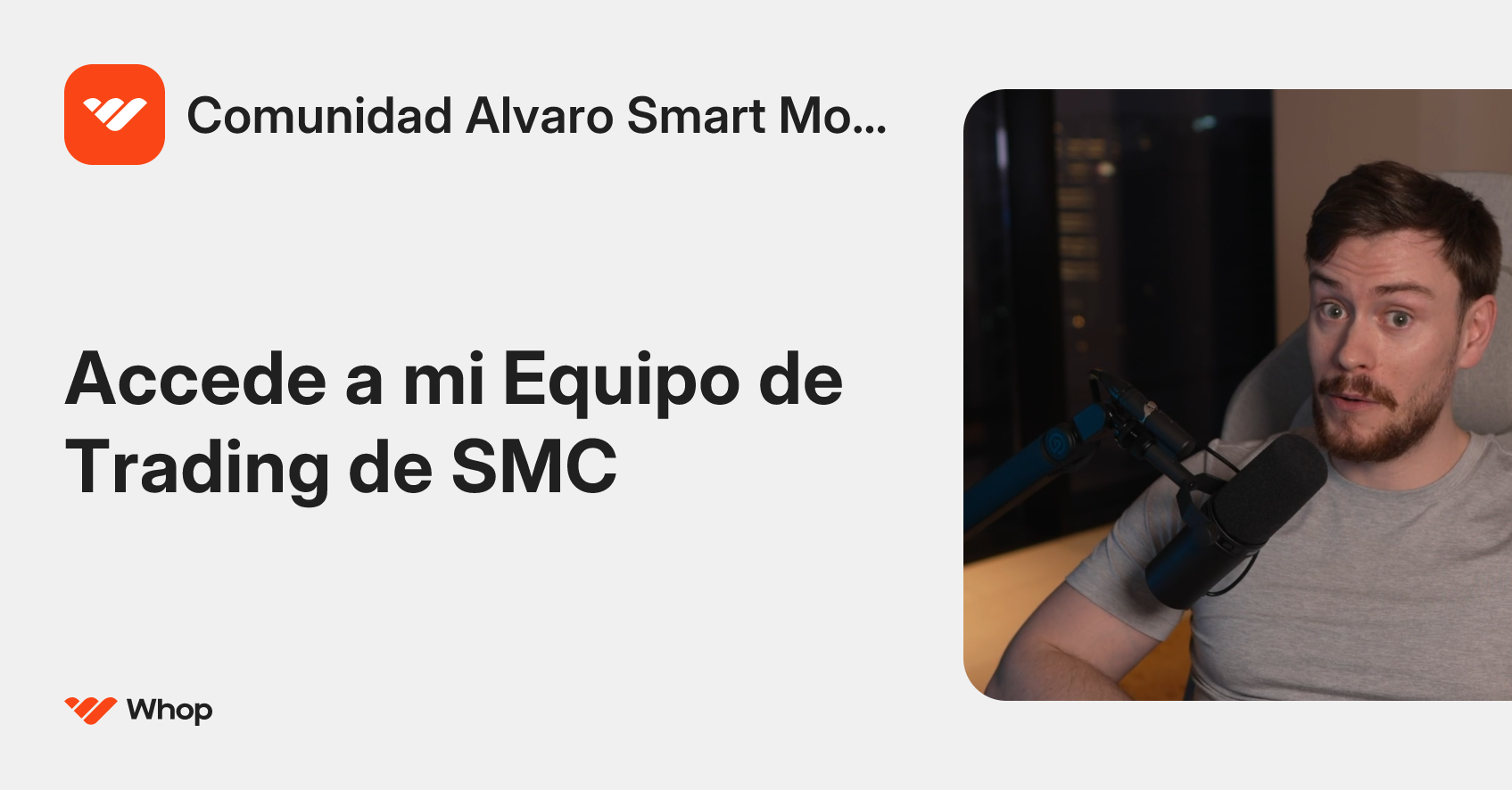 Comunidad Alvaro Smart Money | Whop