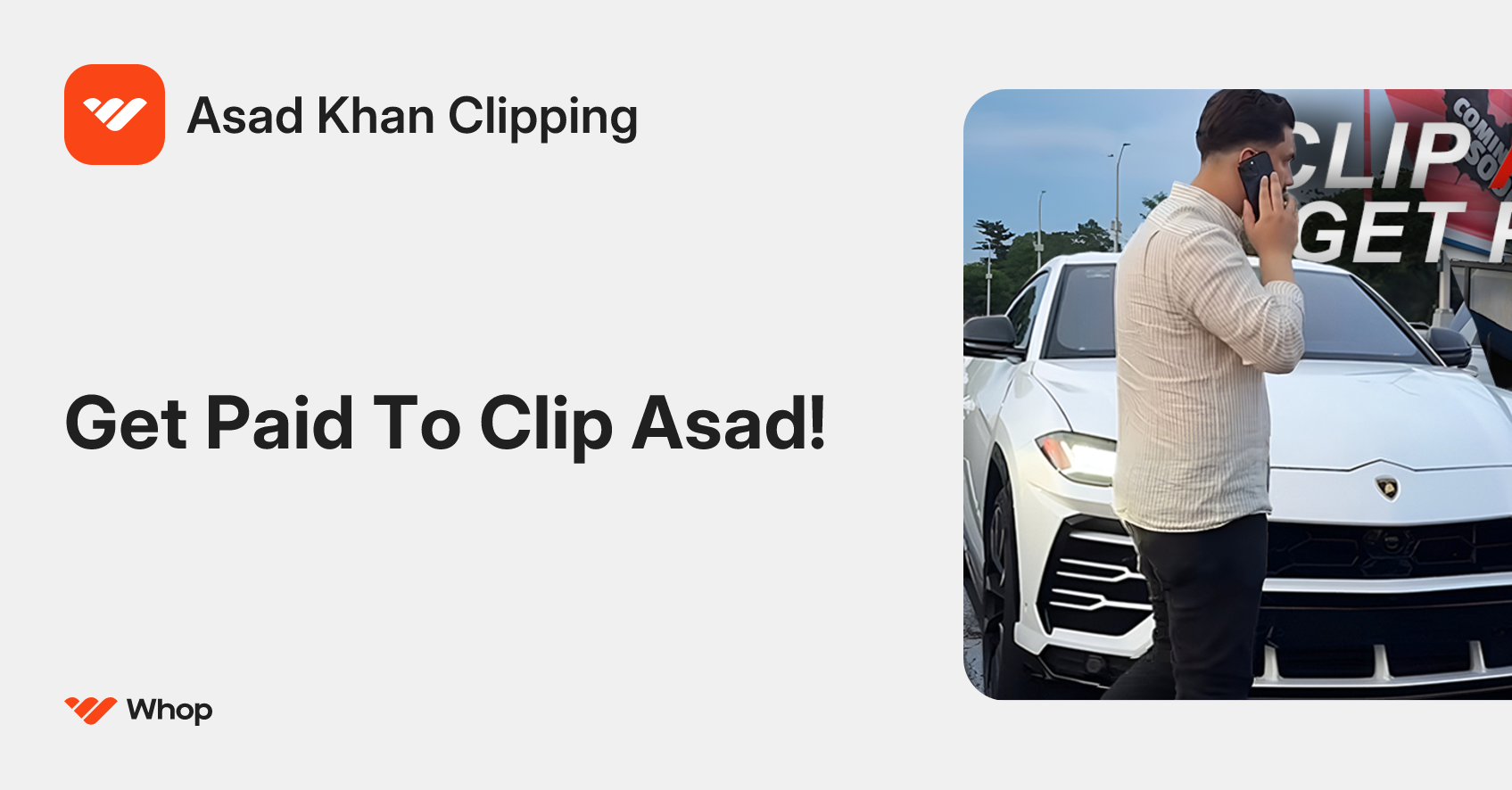 Asad Khan Clipping | Whop