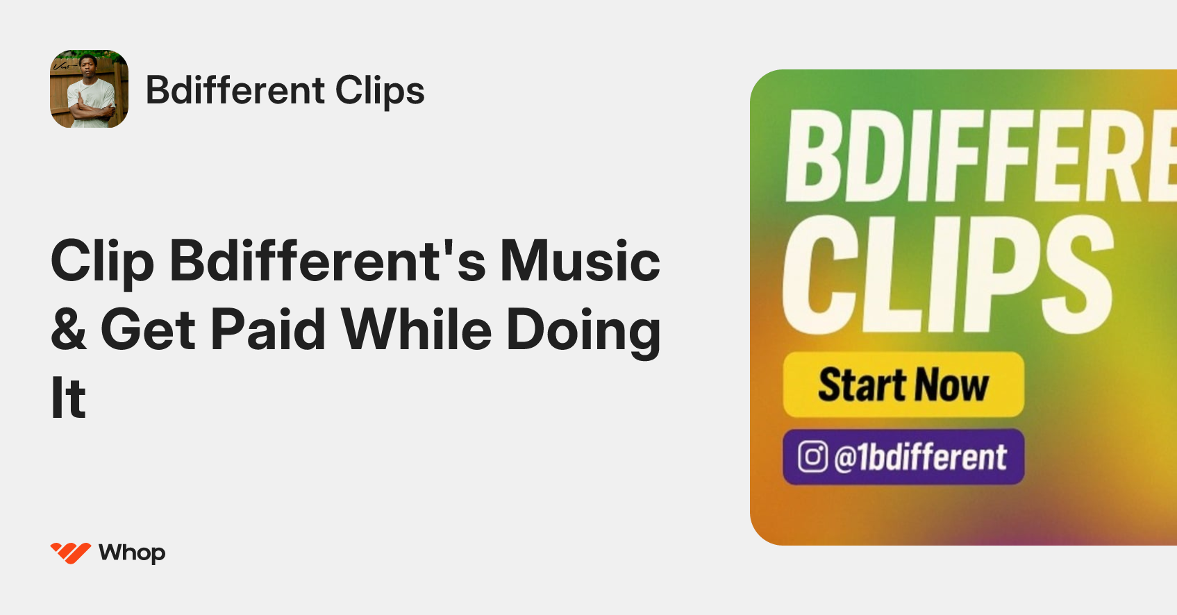 Bdifferent Clips | Whop