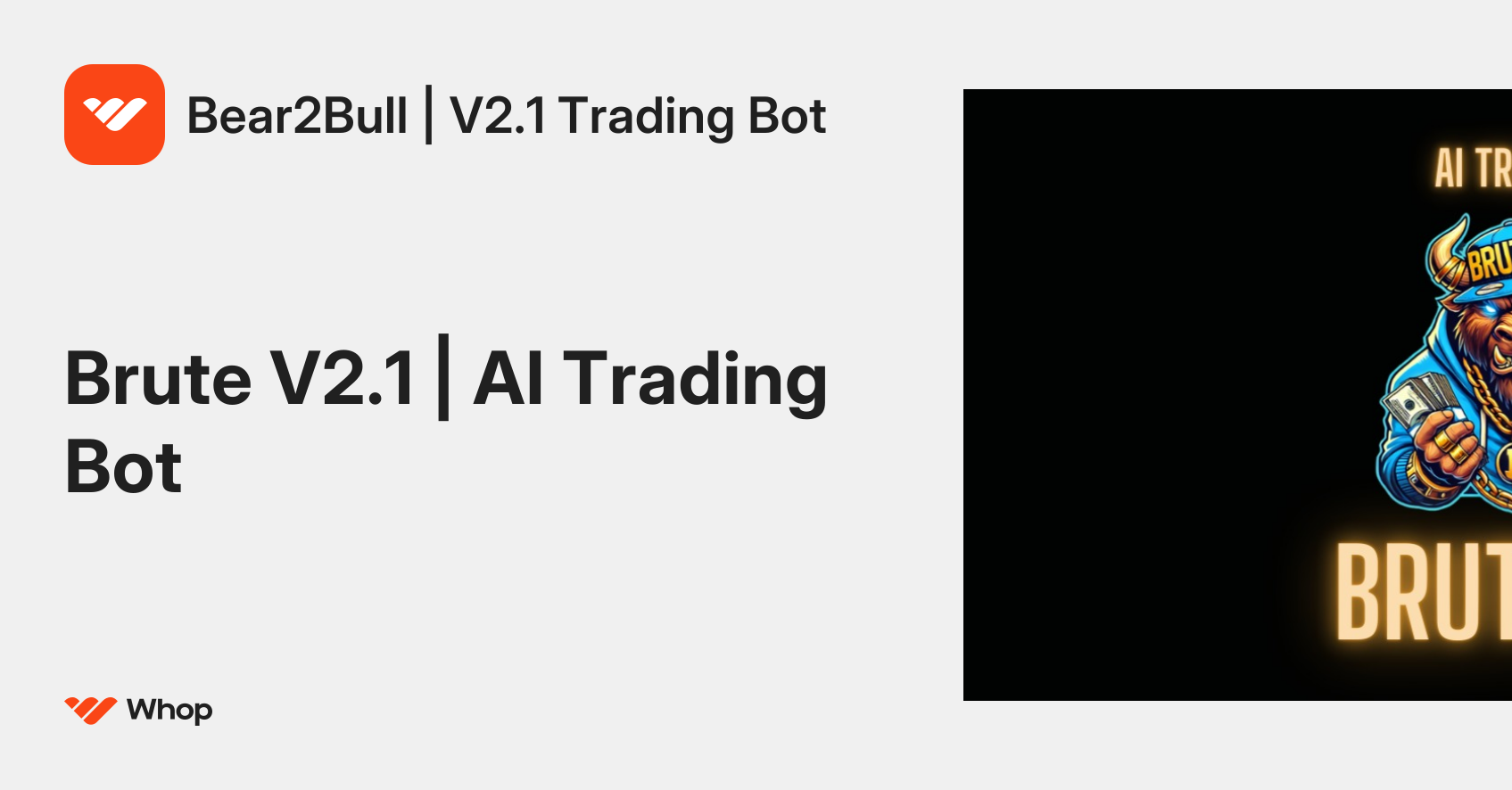 Bear2Bull | V2.1 Trading Bot | Whop