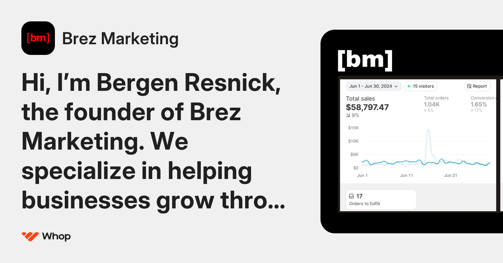 Brez Marketing | Whop