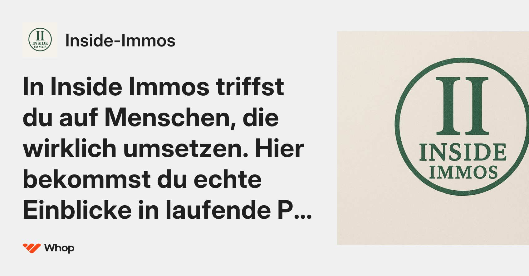 Inside-Immos | Whop