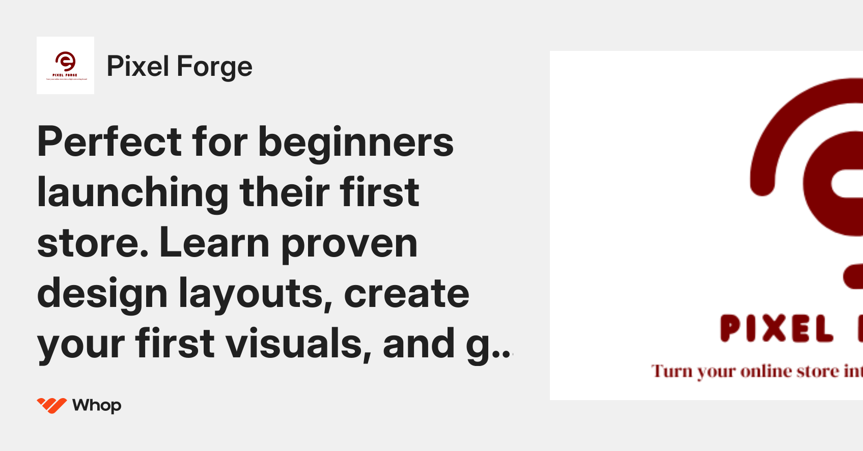 Pixel Forge | Whop