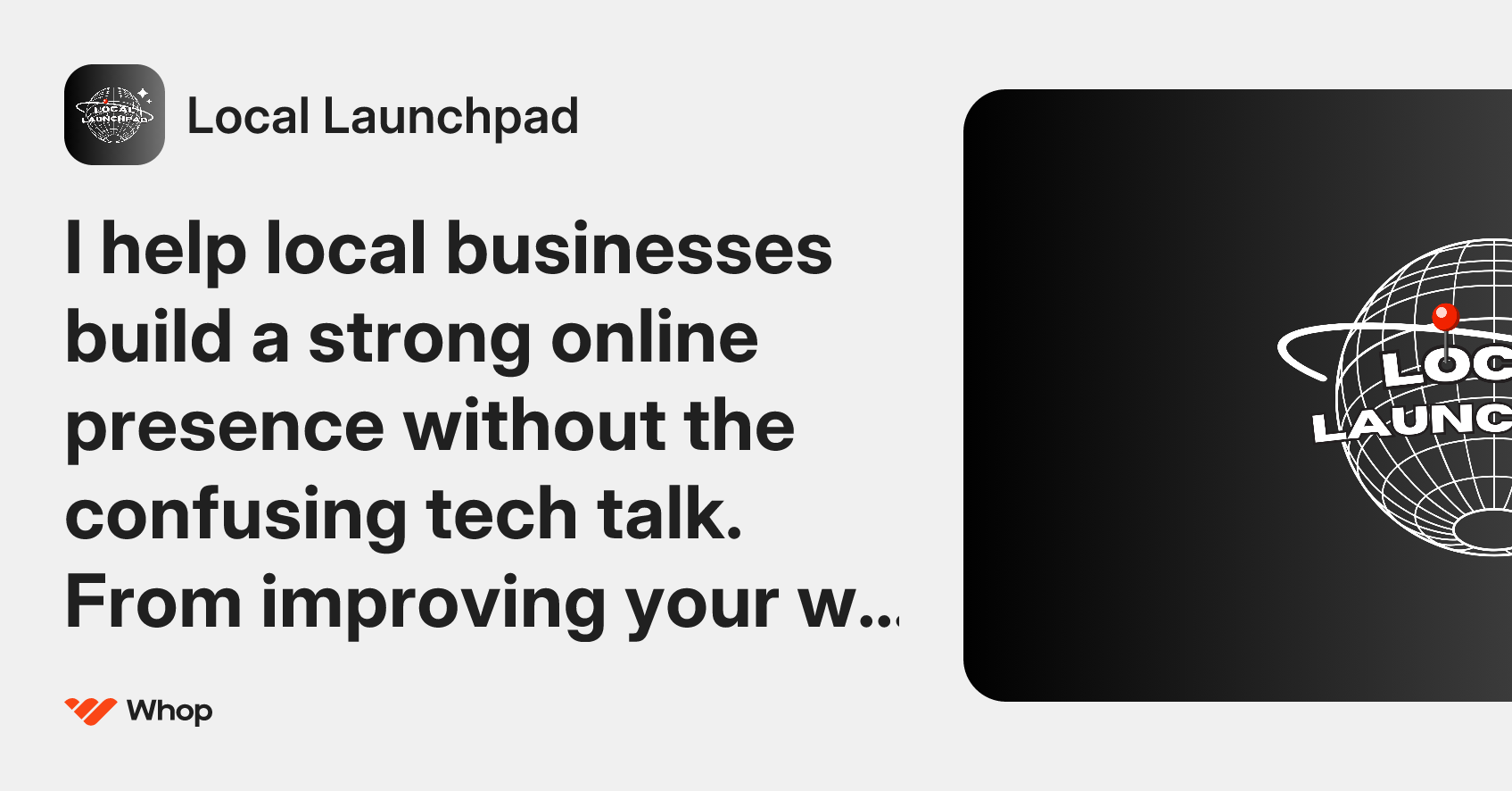 Local Launchpad Whop