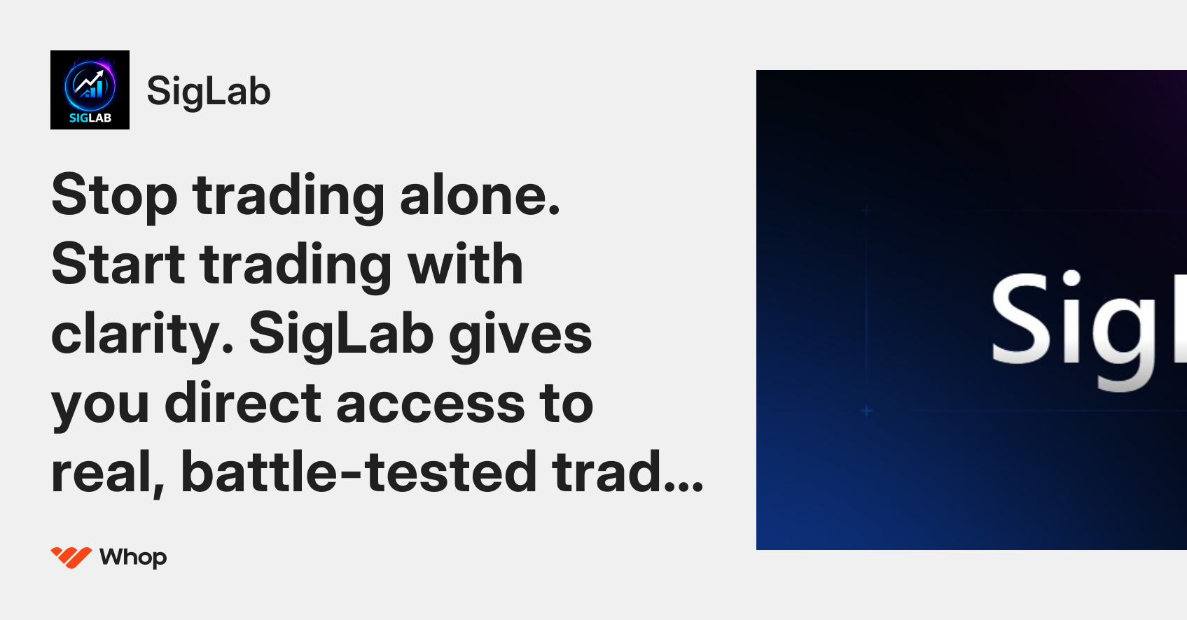 SigLab | Whop