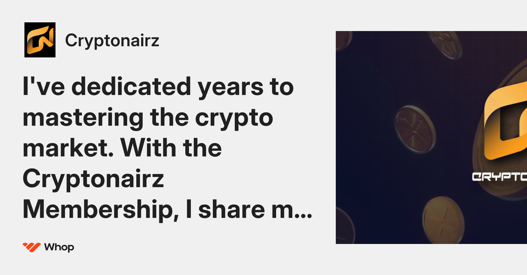 Cryptonairz | Whop