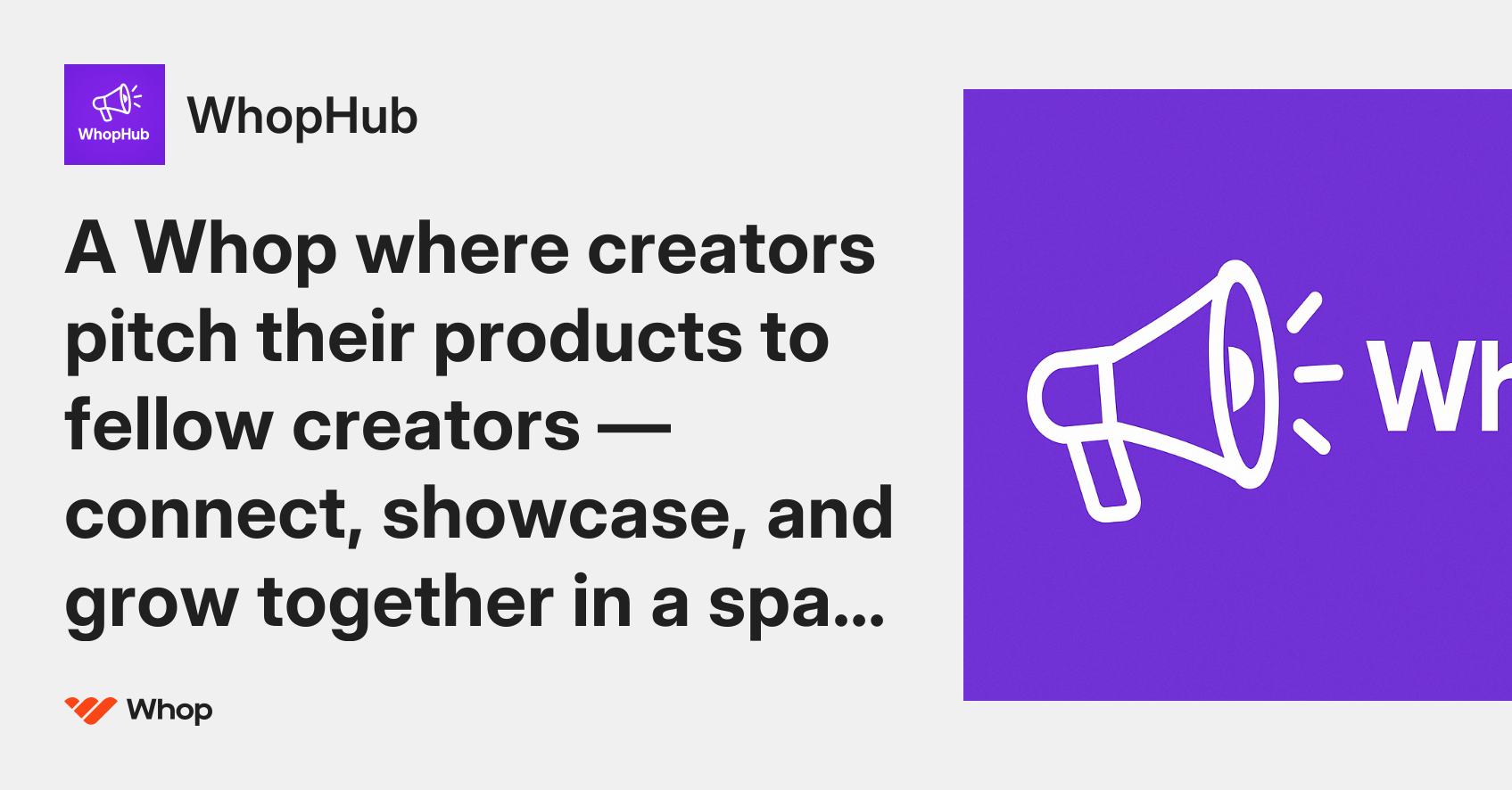 WhopHub | Whop