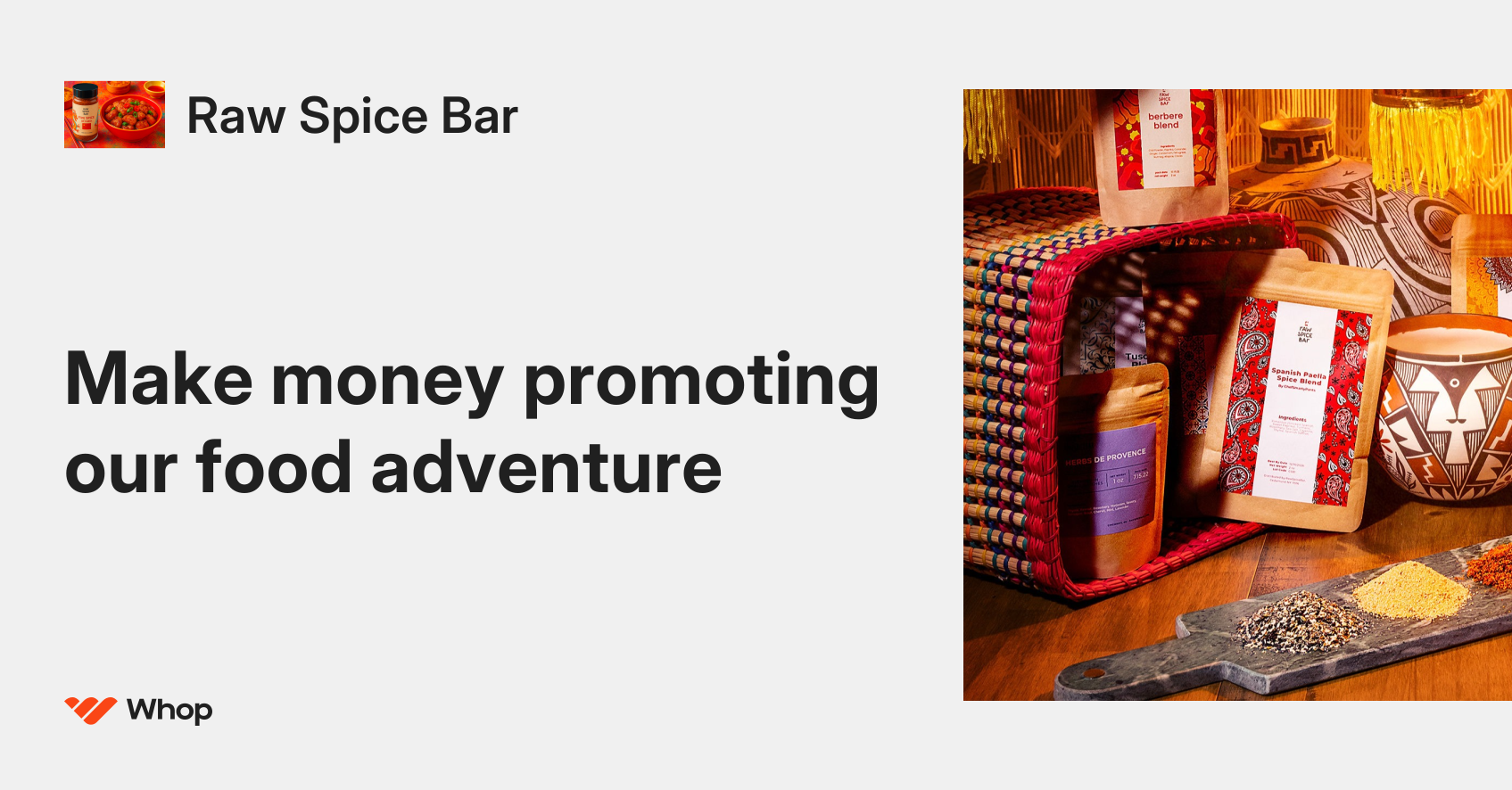 Raw Spice Bar | Whop