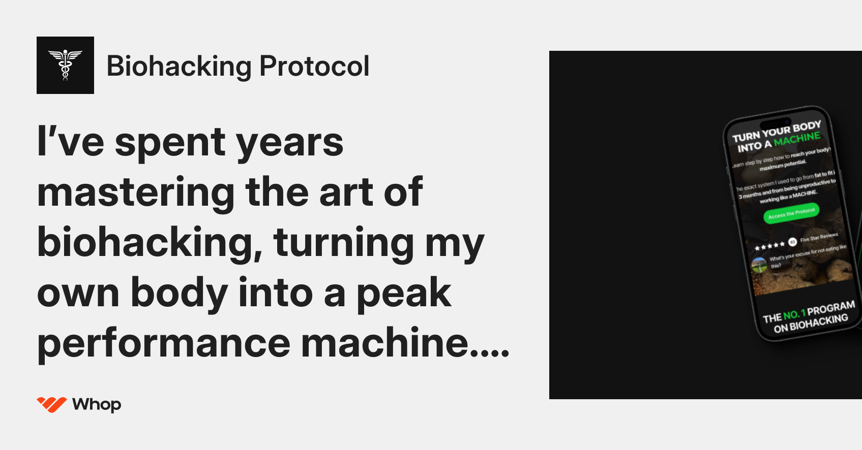 Biohacking Protocol | Whop